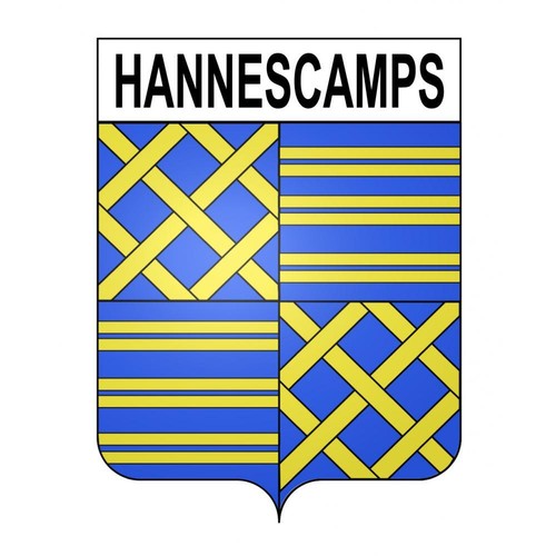 Hannescamps 62 ville sticker blason écusson autocollant adhésif | eBay