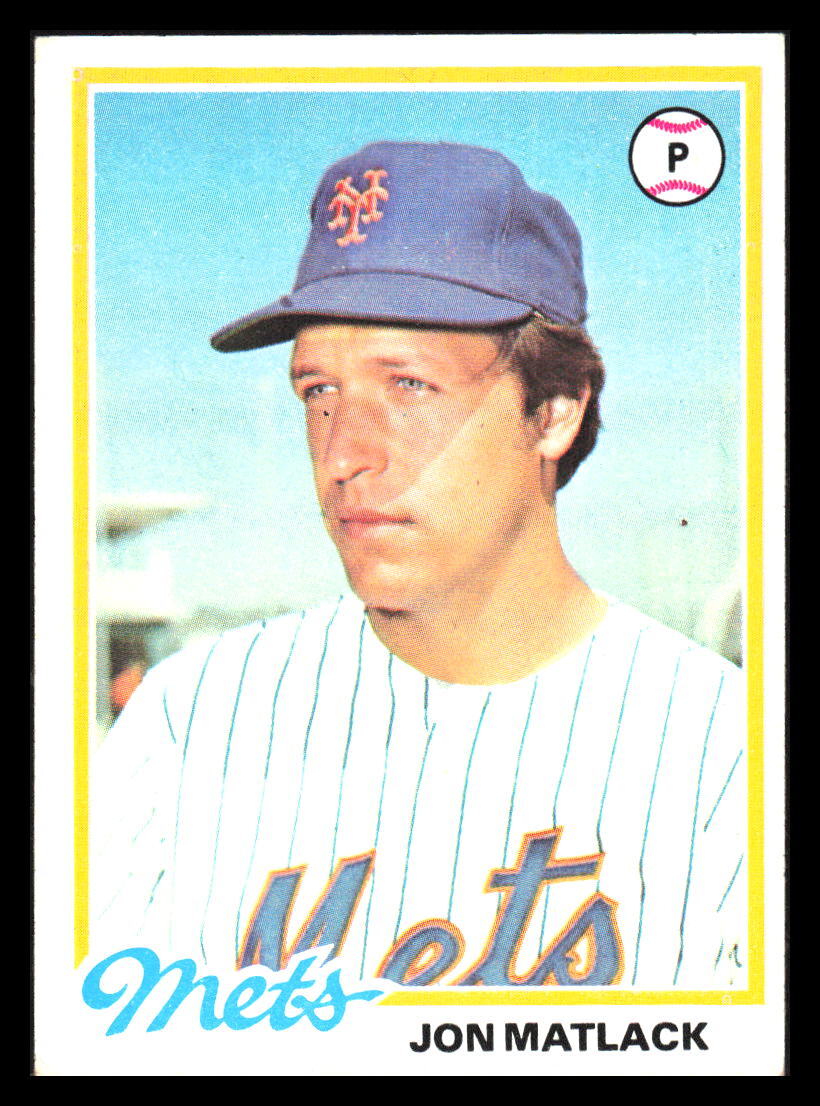1978 Topps - #25 Jon Matlack for sale online | eBay