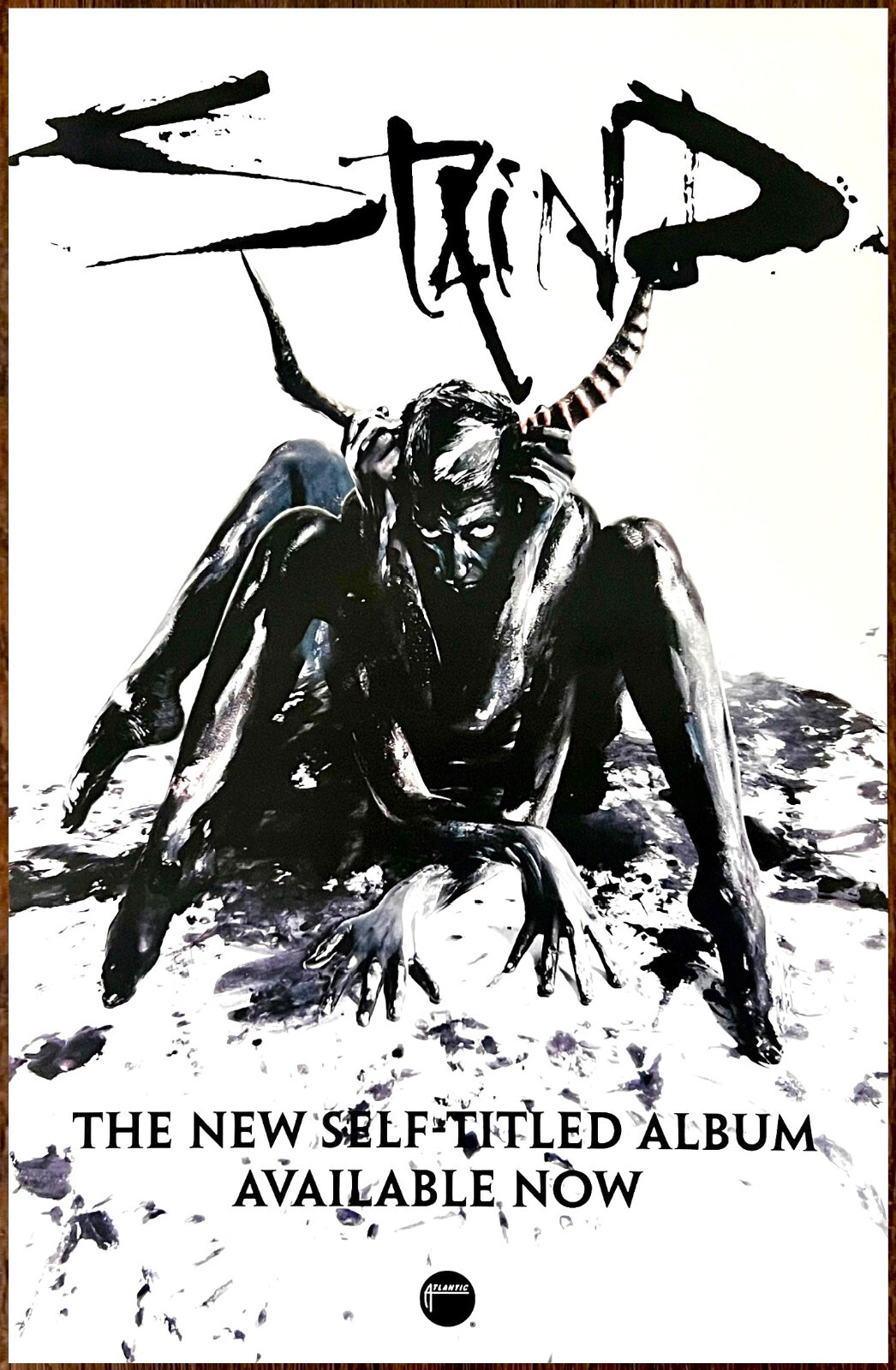 STAIND S/T Ltd Ed New RARE Tour Poster Hard Rock Metal Confessions of ...