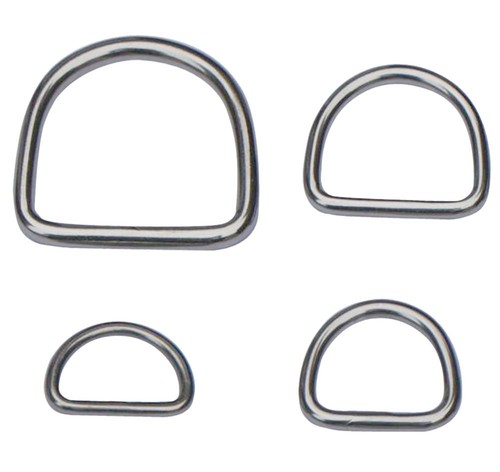 Stainless Steel D-RINGS & O-RINGS ~ Webbing Leathercraft WELDED BUCKLES ...