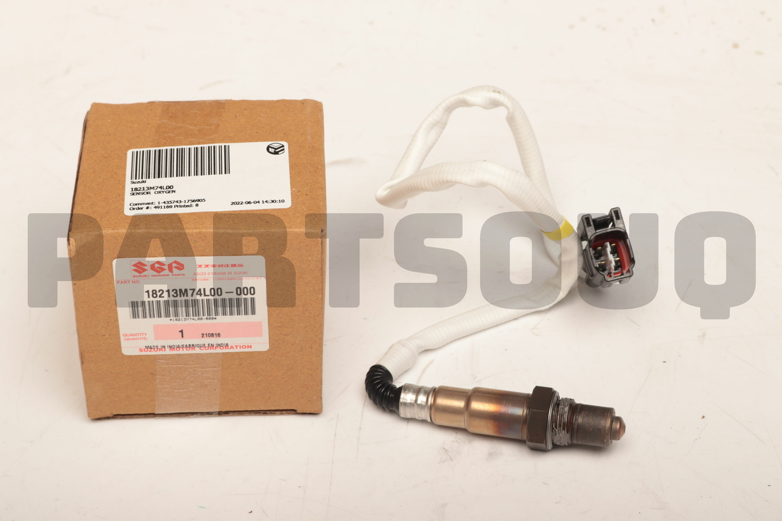 18213M74L00 Genuine Suzuki SENSOR OXYGEN 18213-M74L0-0 | eBay