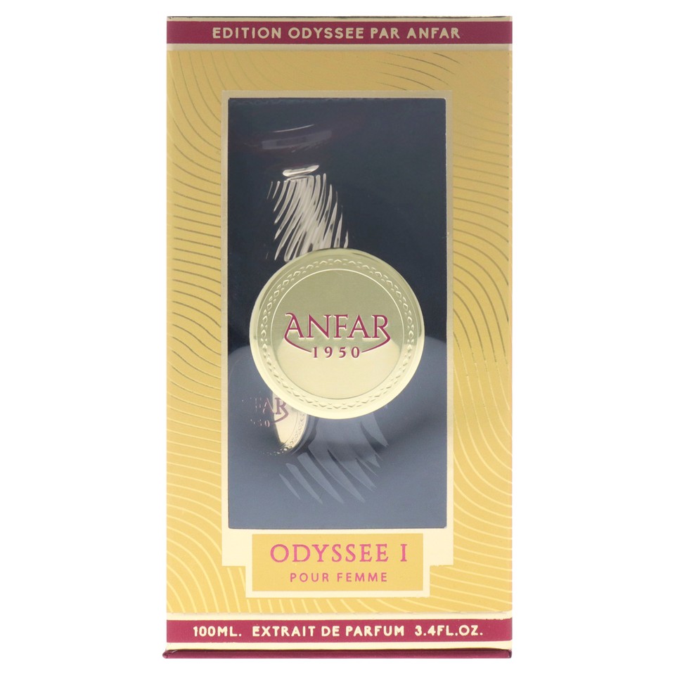 Edition Odyssee I by Anfar for Women - 3.4 oz Extrait De Parfum Spray ...