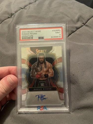 2023 Select WWE Signature Roman Reigns Auto PSA 9 | eBay