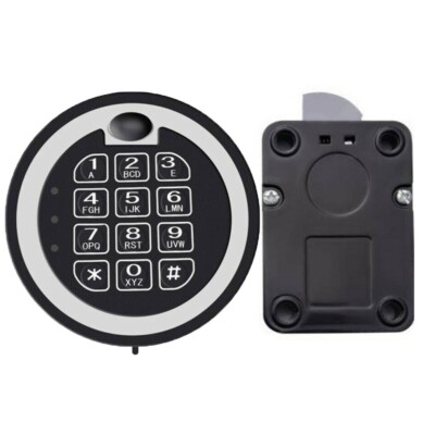 Replace Mesa MSL 500 Safe Lock Black Keypad Electronic Safe Swing Bolt ...