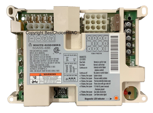 50A55-486 Gas Furnace White-Rodgers Control Board Tested | eBay
