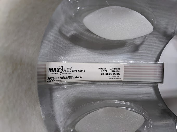 Max Air Systems CAPR Helmet 2070-03 {whse2.30a2} | eBay