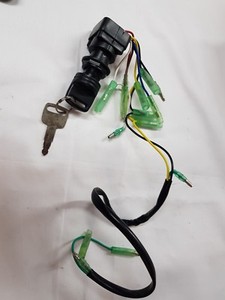 Control Box Ignition Switch with 2 keys for Yamaha 703 Remote control 2 ...