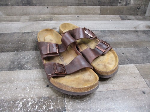 Birkenstock Arizona Slide Sandals Brown Men Size 11 US EU 44 Soft ...