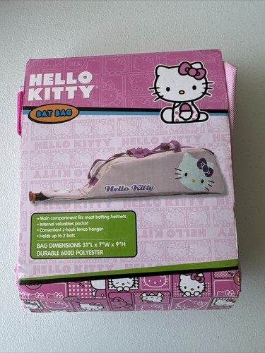 Hello Kitty Softball Bat Helmet Bag Pink Girls Cute Sports Baseball ...