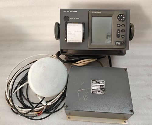 Furuno NX-700A FULL SET NAVTEX Display Unit with Printer RECEIVER UNIT ANTENNA | eBay