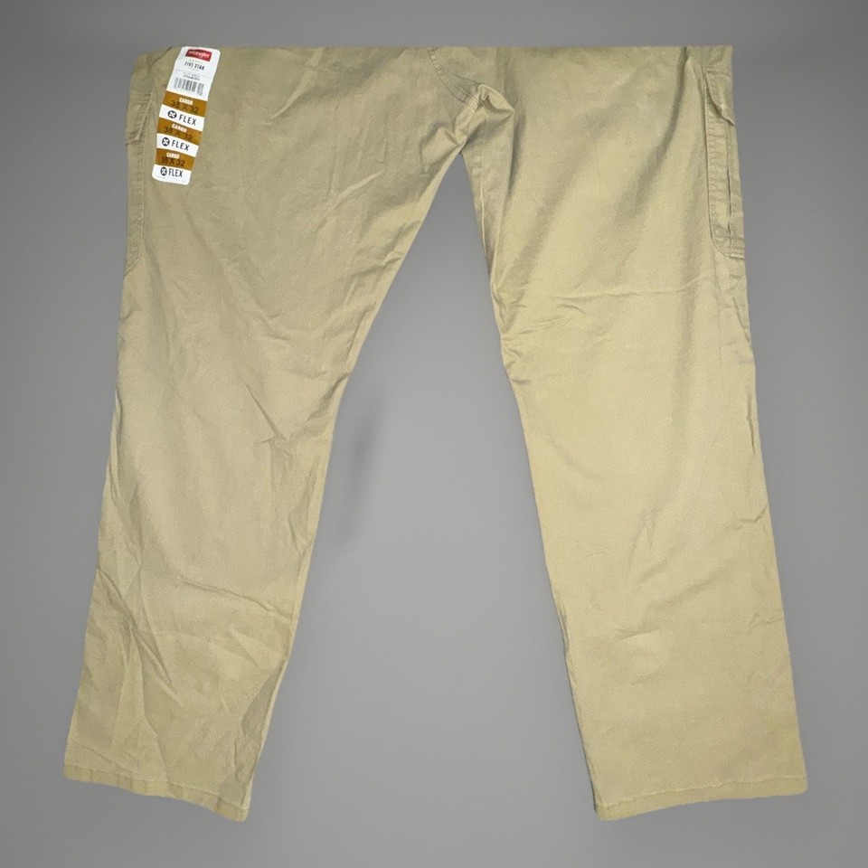Wrangler Five Star Premium Relaxed Fit Flex Cargo Pants Men's W38 L32 ...