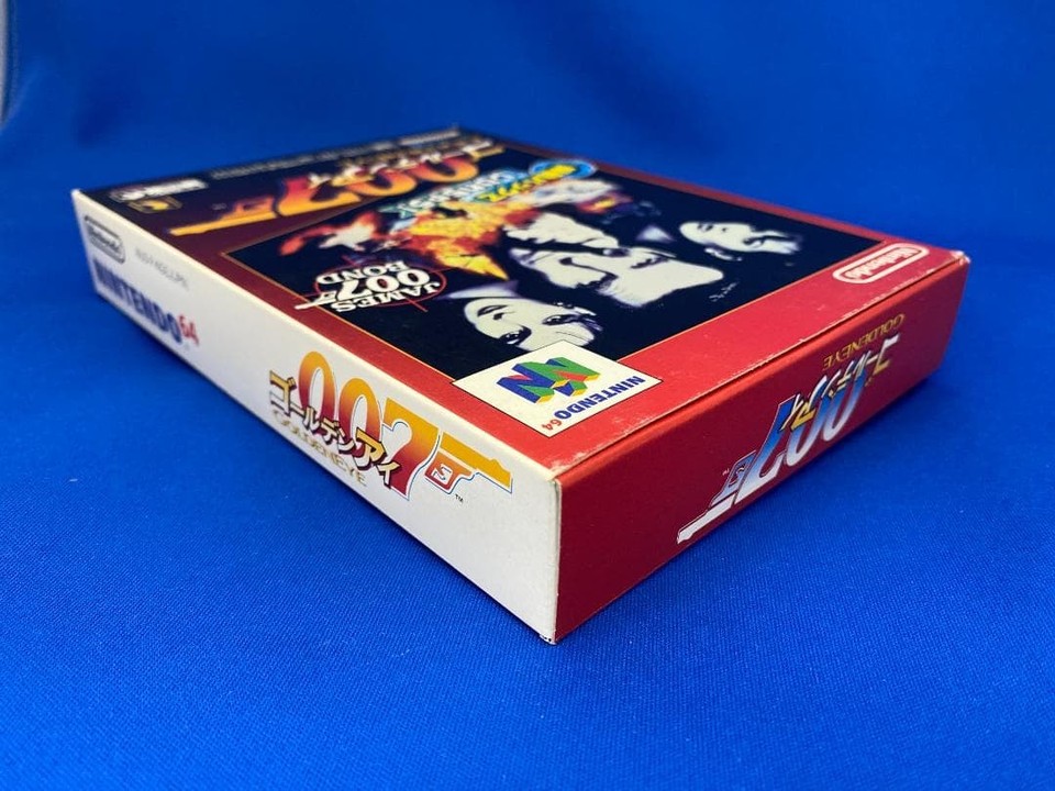 GoldenEye 007 N64 Unused Game Soft 3D Action James Bond Nintendo 64 ...