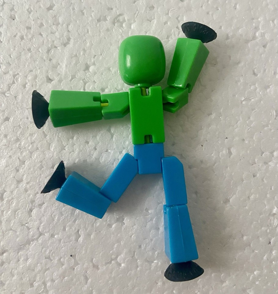 Stikbot Robot Stop Motion Animation Stickbot Figure 3 1/4” | eBay