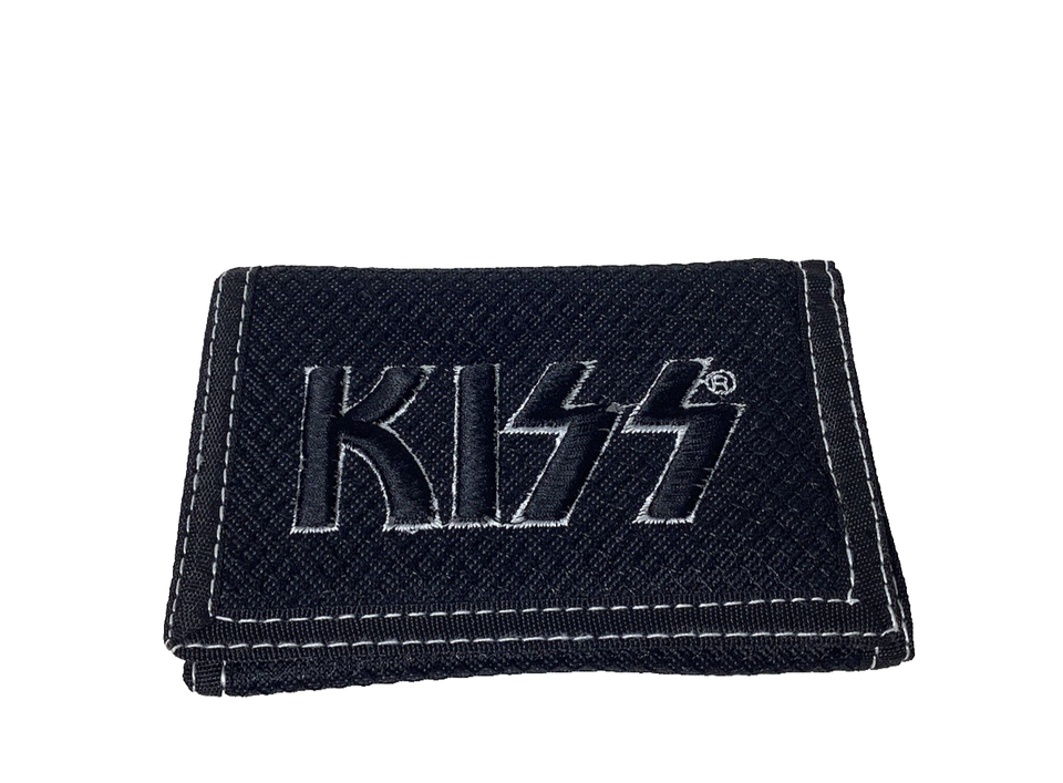 Brand New KISS Chain Tri Fold Nylon Wallet | eBay