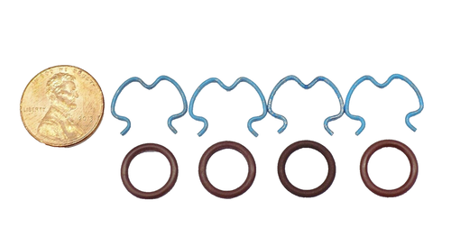 Four GM O/E Quick Disconnect Transmission & Engine Cooler Line Clips ...