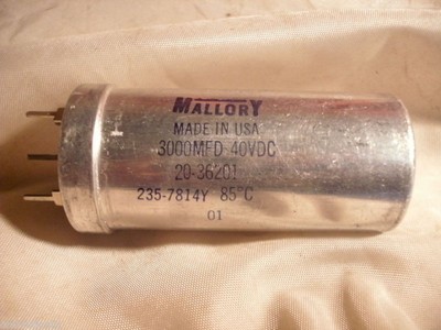 Capacitors - 3 Mallory