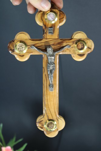Small JERUSALEM Cast resin cross relic religious | eBay