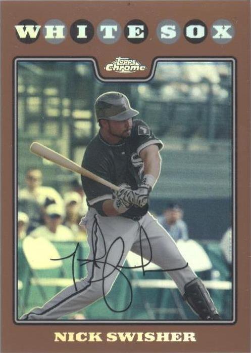 2008 Topps Chrome - Nick Swisher #109 Copper Refractor /599 for sale ...