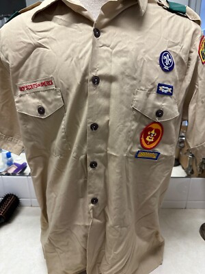 1980's -90's Official Boy Scout Uniform Shirt - California | eBay