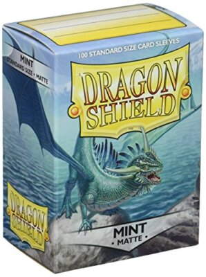 Dragon Shield Matte Mint Sleeves (100) - Brand New & Sealed | eBay UK