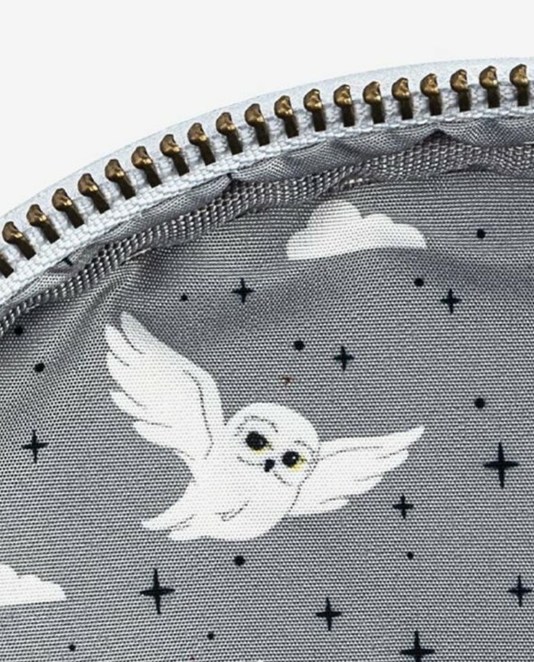 Loungefly Harry Potter Hogwarts Castle Mini Backpack Blue Hedwig Owl ...