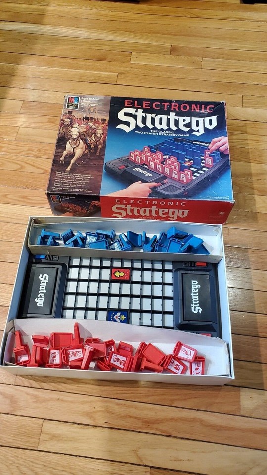 Electronic Stratego Vintage Milton Bradley 1982 Rare Complete | eBay
