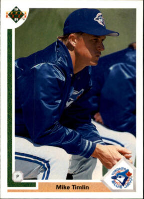 1991 Upper Deck #785 Mike Timlin NM-MT RC Rookie Blue Jays | eBay