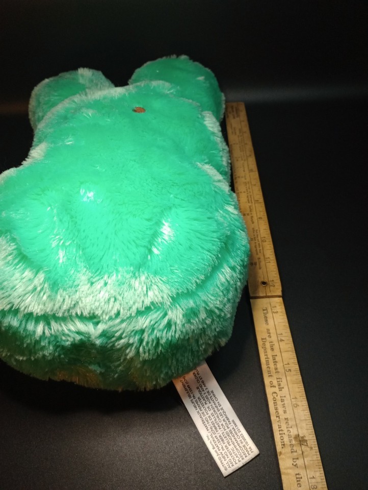 PEEPS Marshmallow Mint Green Rabbit Jumbo 16 in Plush Stuffed Animal ...