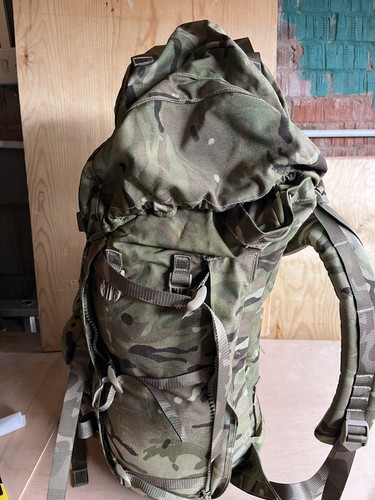 British Army 100L Long Back MTP Camouflaged Bergen (ZI) | eBay