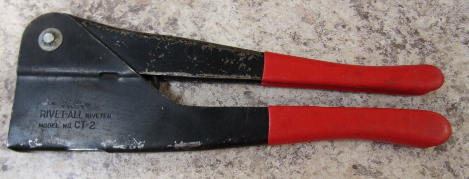 MARSON Rivet-All Rivoter CT-2 Klik Fast Fasten Repair Plier Auto Car ...