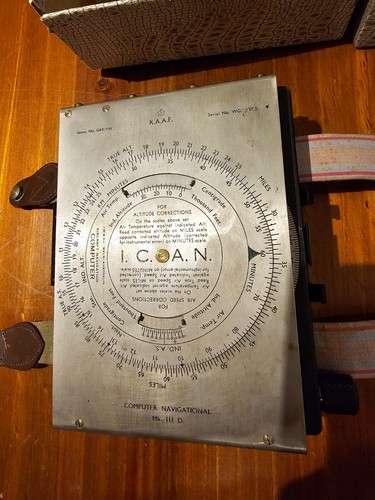 NEW in box - WW2 RAAF I.C.A.N. Navigational Computer MK. III D - PN ...