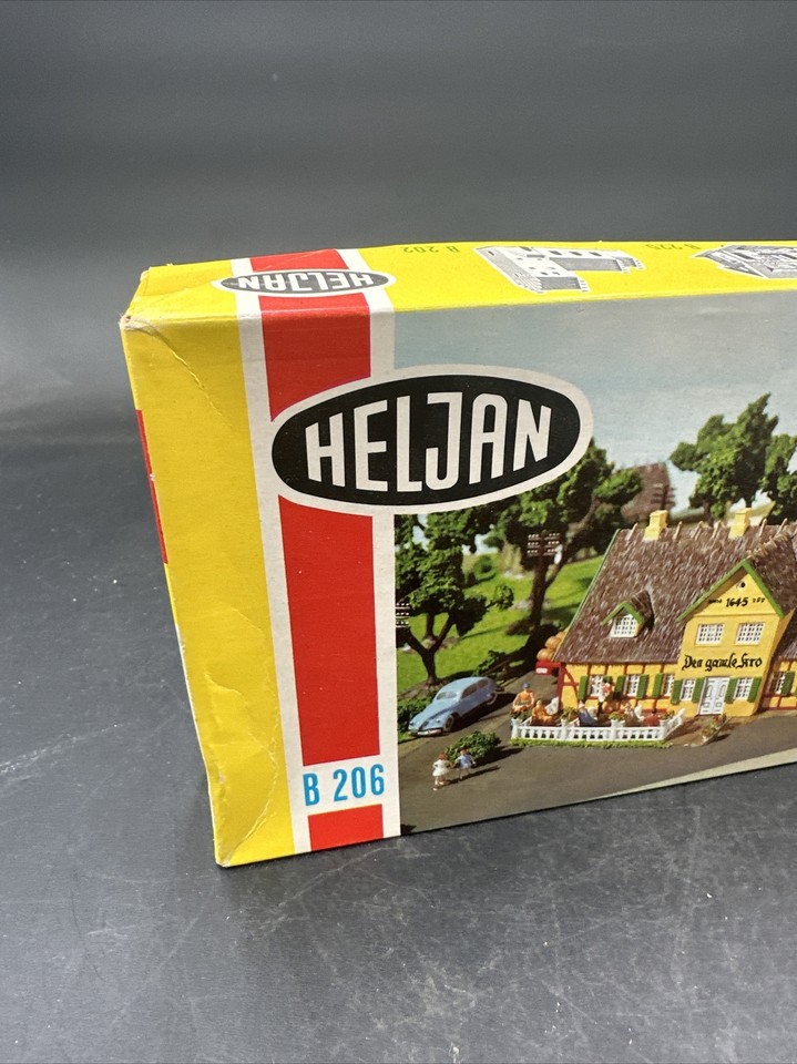 Vintage Heljan Hotel Model Country Inn Kit B206 B-206 NOB | eBay