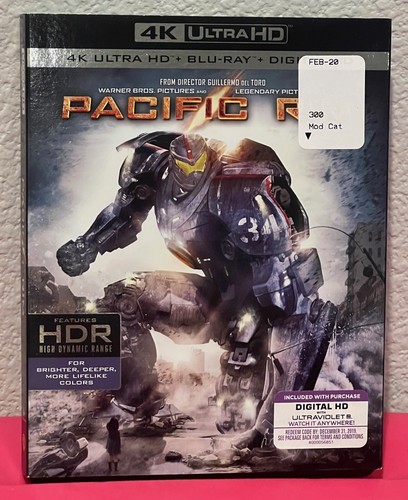 Pacific Rim (2013) 4K UHD + Blu-ray w/ OOP Slipcover **NO DIGITAL | eBay