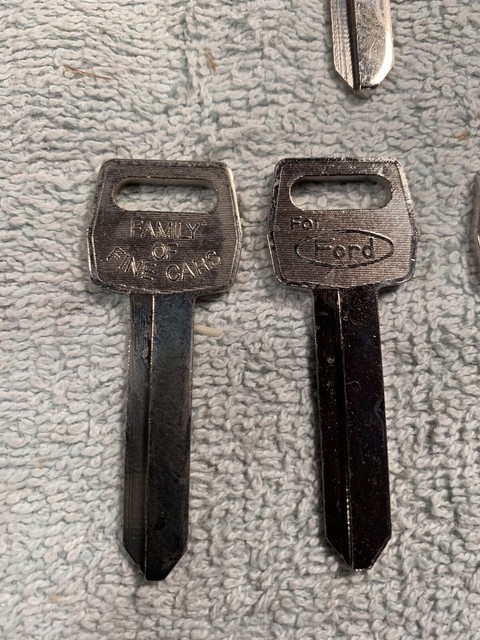 Set of 2 Ford H51 Key Blanks 1967 - 1992 for sale online | eBay