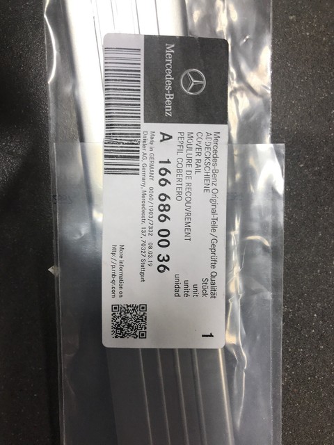 Genuine Mercedes-Benz Sill Plate 1666860036 OEM for sale online | eBay