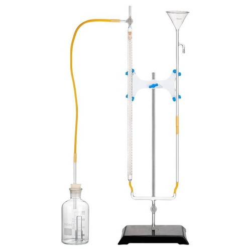 Customized 500ml Soil Carbonate Glassware Set w/ Gasometer - Lab Supply ...