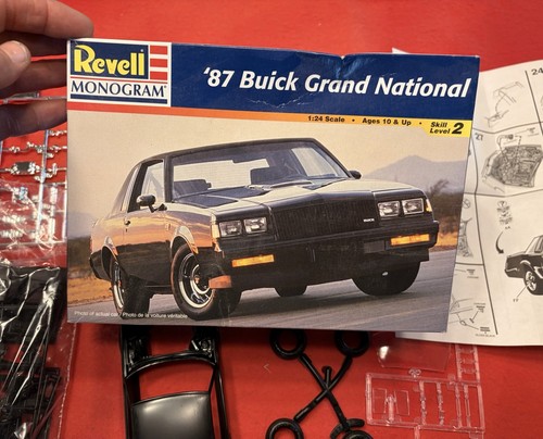 Revell Monogram 1987 Buick Grand National Model Kit 1:24 Scale **SEALED ...