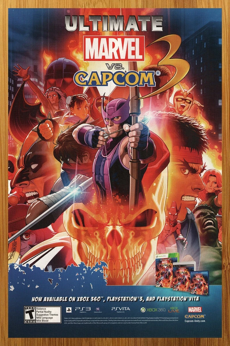 Ultimate Marvel Vs Capcom 3 Ps3 Cover
