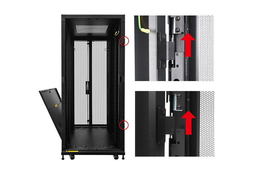27U Server Cabinet IT Network Data Rack Enclosure New 32"/40" deep | eBay