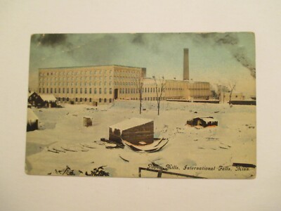 International Falls Minnesota Postcard Paper Mills MN | eBay