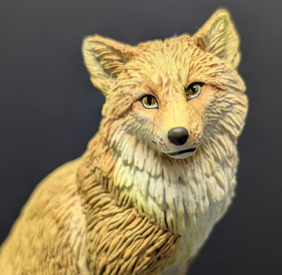 BANDAI Gashapon Wild Animal Mini Figure Fox Tanuki Raccoon dog Wolf ...
