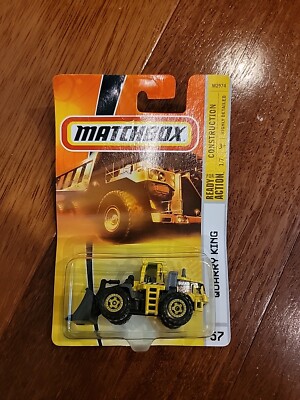 Matchbox 2007 Quarry King Construction Earth Mover 1/64 Diecast MOC ...