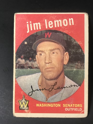 Jim Lemon 1959 Topps Card #215 | eBay