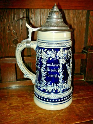 Original Westerwald Lidded Beer Stein-Western Germany | eBay