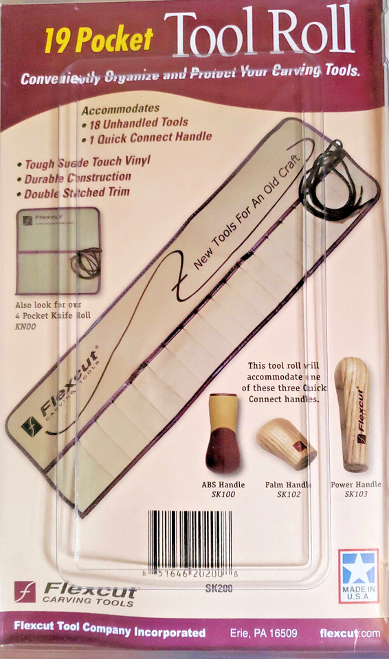 FLEXCUT (19) POCKET TOOL ROLL - FREE SHIPPING ! | eBay