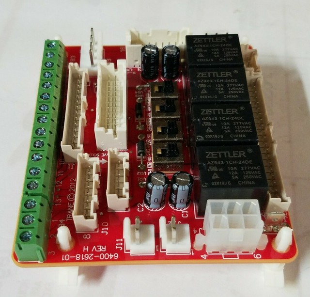 TRANE. P/N MOD02132. CONTROL MODULE BOARD CSTI ECM ADAPTER. X13651594 ...