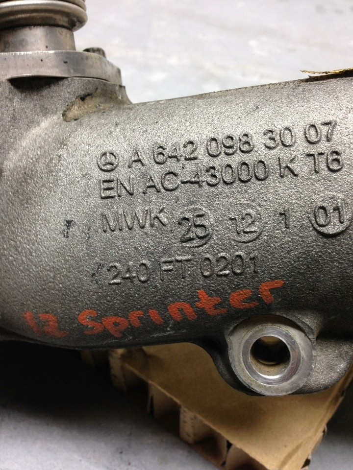 2007-2012 MERCEDES SPRINTER W906 INTERCOOLER TURBOCHARGER AIR INTAKE ...