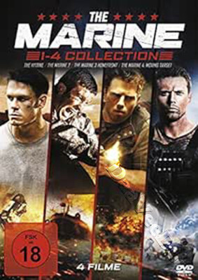 The Marine 1-4 Collection NEW PAL Cult 4-DVD Set John Bonito John Cena ...