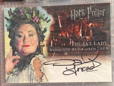 Harry Potter Fat Lady Dawn French Auto Autograph PoA Prisoner of ...