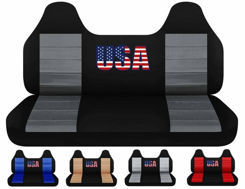 Car seat covers Fits Chevy S10 trucks 95-03 Front Bench with Molded ...